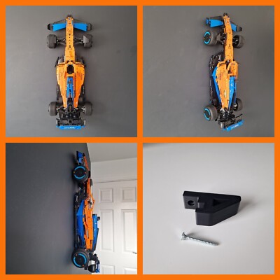 Lego Technic McLaren F1 Car 42141 Wall Display Mount Bracket Hook ...