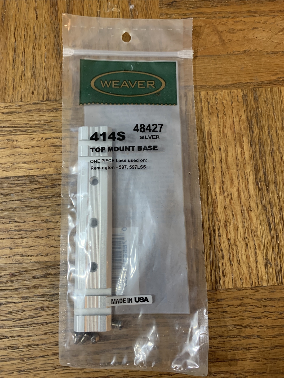 Weaver 414s Top Mount Base Remington 597 597lss 48427 for sale online ...