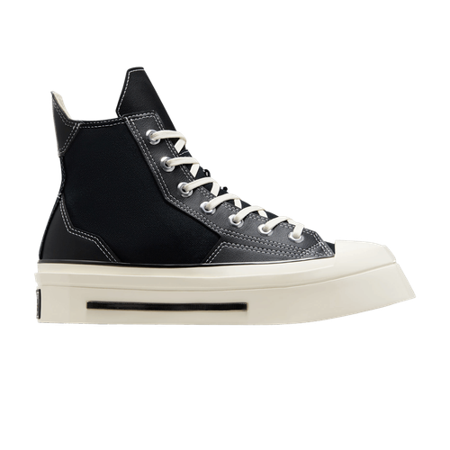 Converse Wmns Chuck 70 De Luxe Squared High 'Black Egret' A06435C | eBay