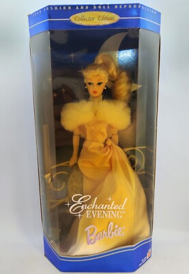 1995 Mattel Enchanted Evening Barbie Doll 14992, Reproduction of 1960 ...