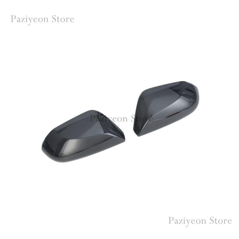 For Toyota Camry 2018-2025 Gloss Black Side Rear View Mirror Cover Trim ...