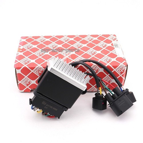 Engine Cooling Fan Control Module Fit for Audi 2009-2016 A4 A6 Q3 Q5 ...