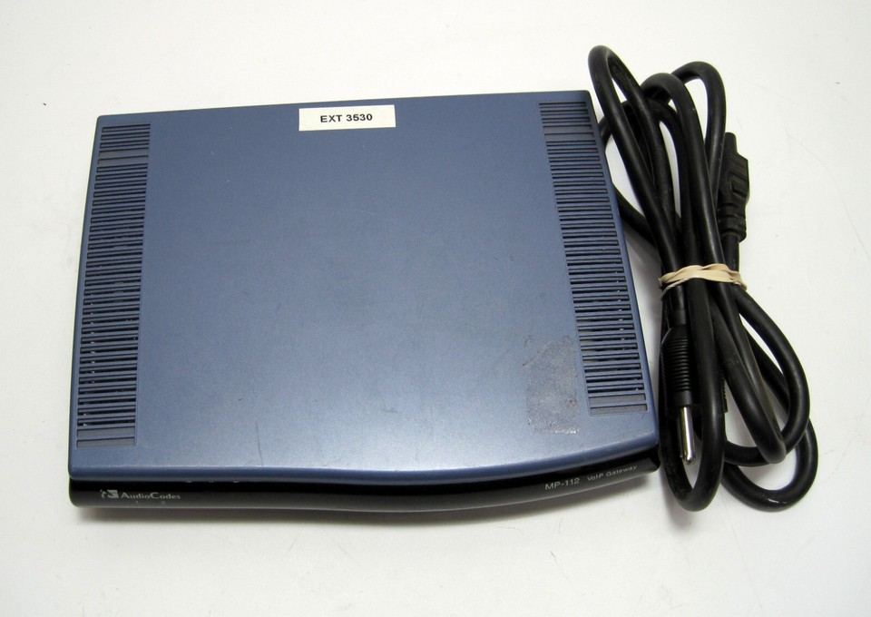 AUDIOCODES MP-112 VOIP GATEWAY MP-112/2FXS/3AC GGWV00281 | eBay