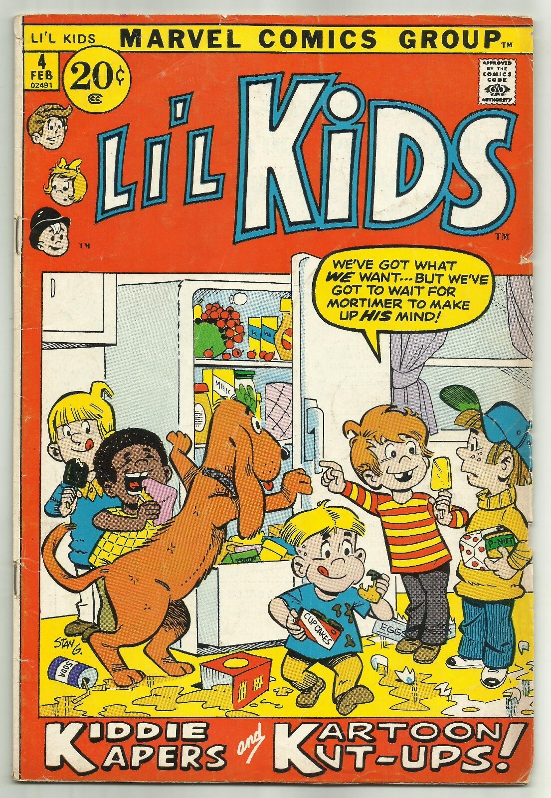 LI'L KIDS #2 & #4 (Golden Age Kids Comics Reprints) Marvel, 1970 & 1971 ...