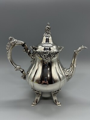 Tea/Coffee Pots & Sets - Baroque Silver Plated