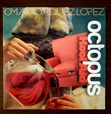 OMAR RODRIGUEZ LOPEZ Octopus Kool Aid LP CLEAR RED VINYL RARE Mars Volta | eBay