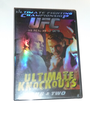 UFC Ultimate Knockouts Volume 1 & 2 DVD MMA fighting highlight fight ...