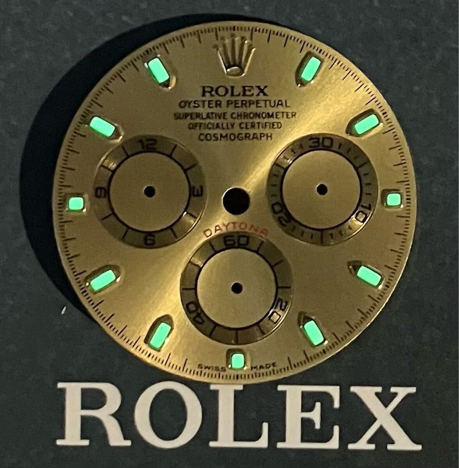 16523 16528 16518 Daytona Rolex Luminova ROLEX COSMOGRAPH DAYTONA ...