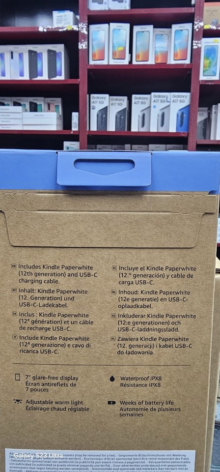 Amazon Kindle Paperwhite 7' 16GB 12th Gen 2025 Ads | eBay UK