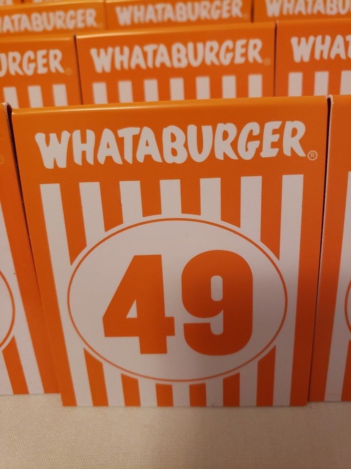 Individual WHATABURGER Restaurant Table Tent Numbers - Modern Glossy | eBay