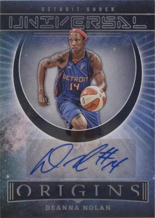 2023 Panini Origins WNBA - Universal Autographs Deanna Nolan #UA-DNL ...