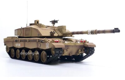 Heng Long Challenger Radio Remote RC Tank 1/16 BB V7 IR Battle METAL ...
