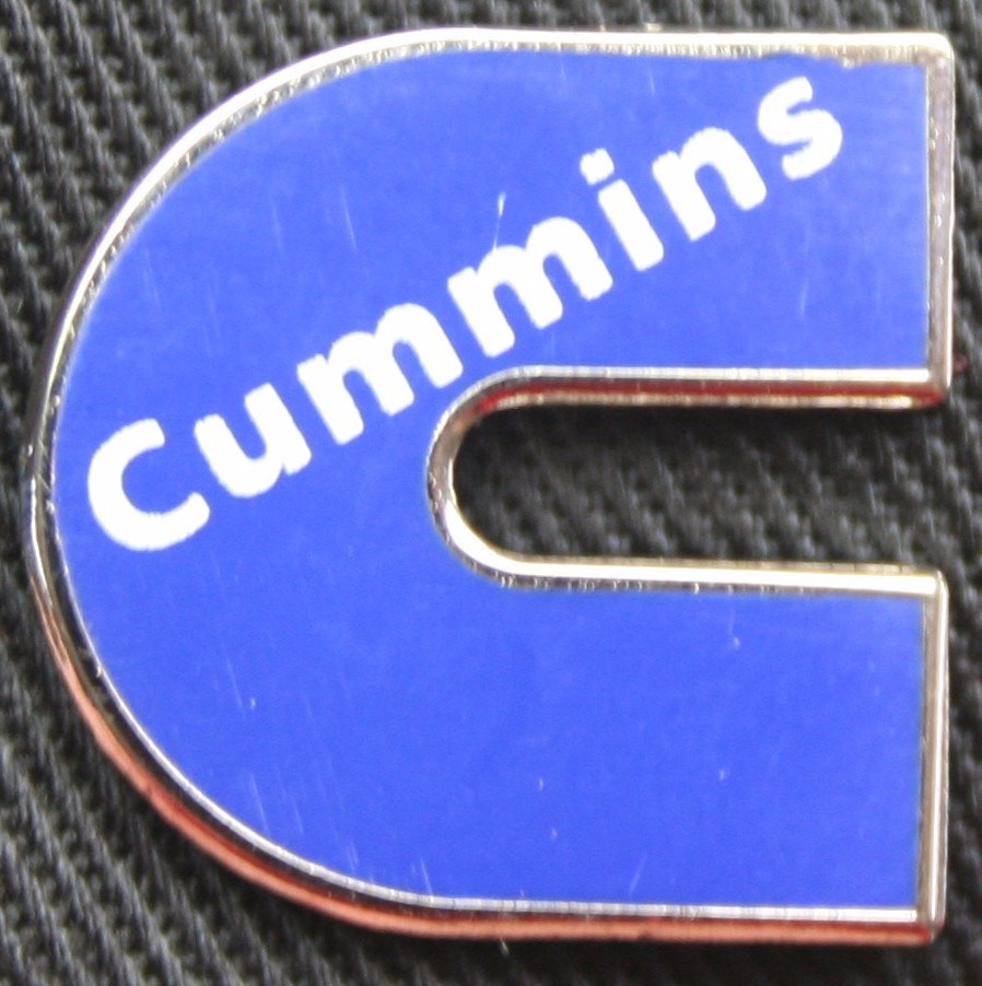 Blue Cummins Logo Dodge Makes It Cummins Shakes It Truck Decal Sticker