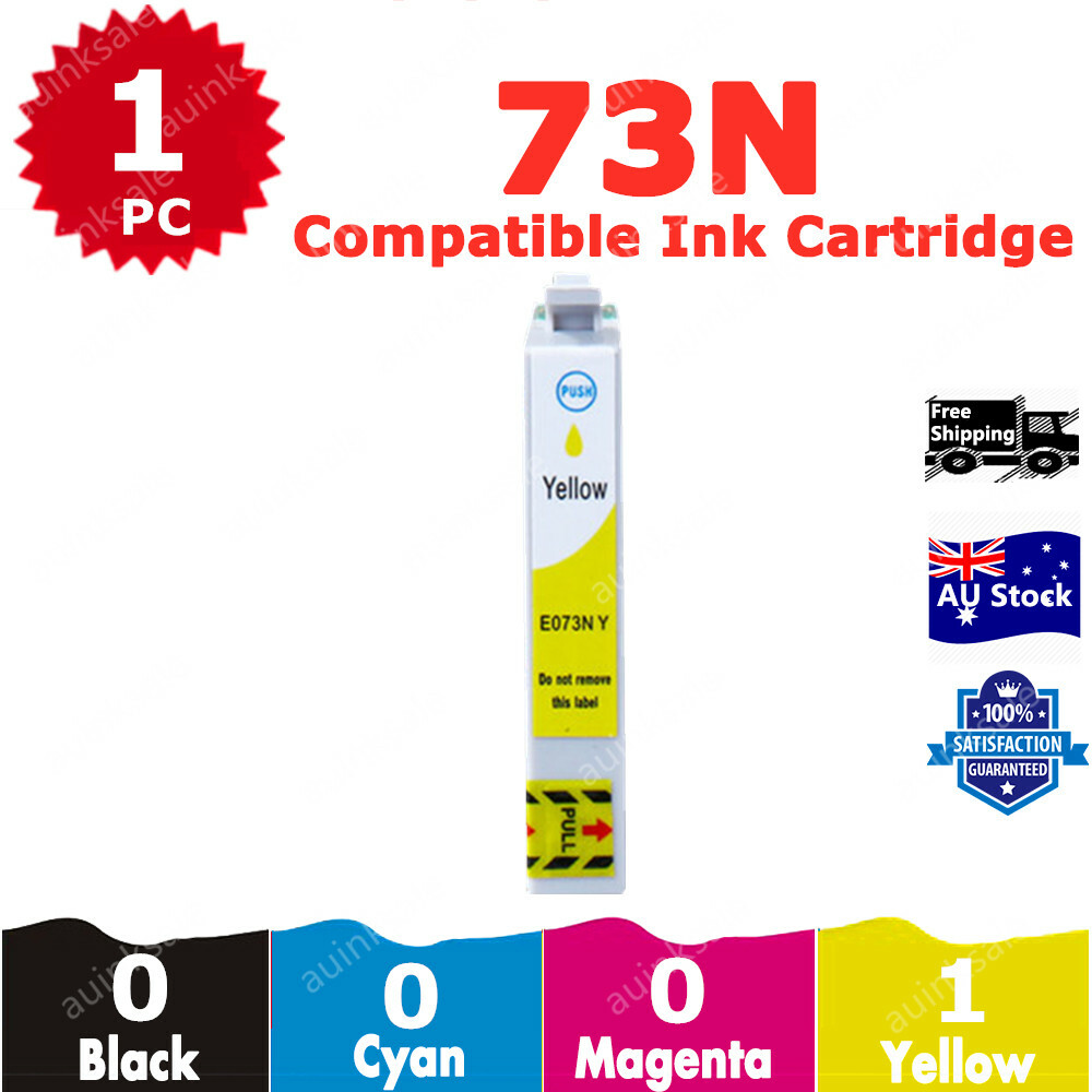 Compatible Ink Cartridge 73N T0731 For Epson TX110 TX100 TX200 TX400 ...