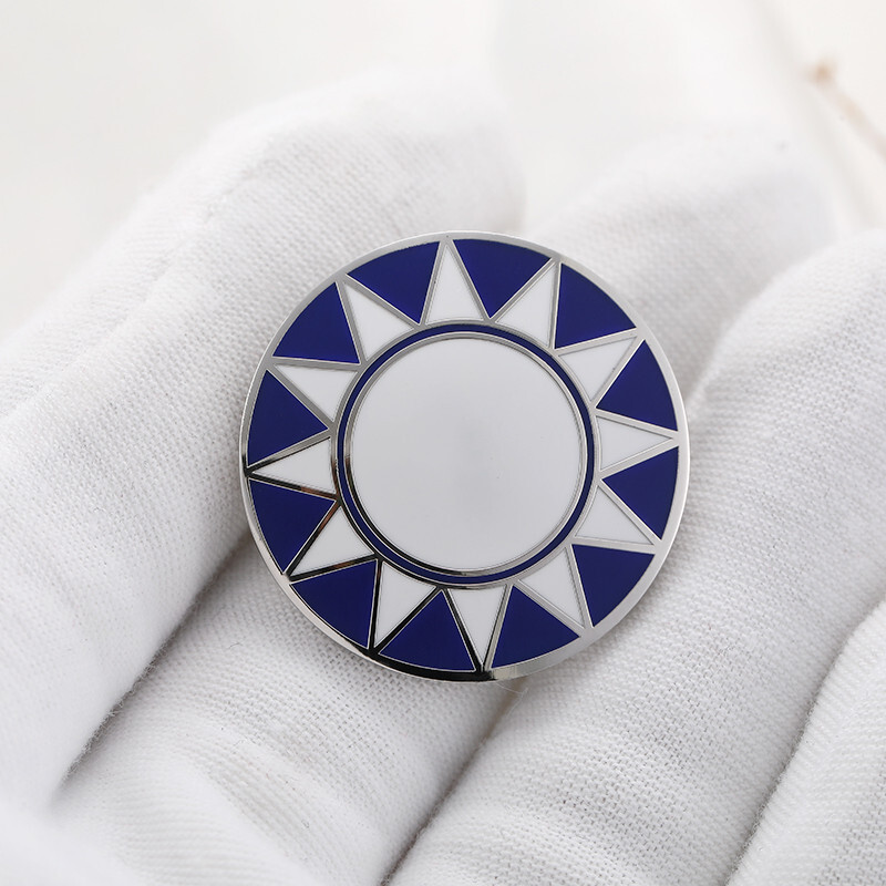 WW2 REPUBLIC OF CHINA HAT PIN FLYING TIGER ROC AVG CHINESE SUNBURST ...