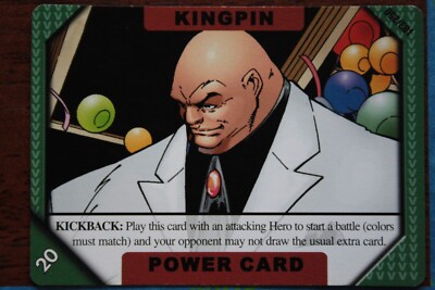 MARVEL RECHARGE CCG Power Card "Kingpin" #103/250 | eBay