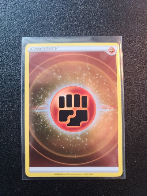 Pokémon TCG Fighting Energy (Texture Full Art) Crown Zenith 157/159 ...