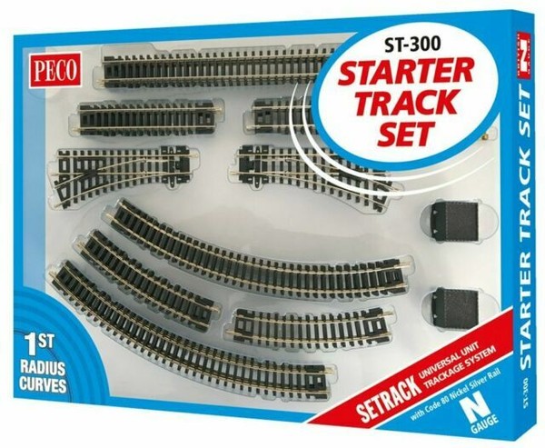 Peco N Gauge ST300 Starter Track Set for sale online | eBay