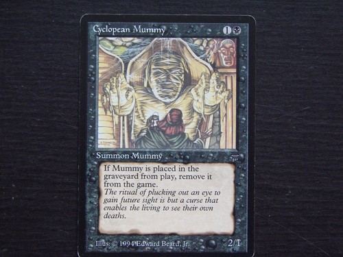 CYCLOPEAN MUMMY : carte MTG MAGIC The Gathering ( anglais LEGENDS envoi ...
