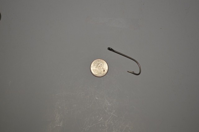 50 Each Big Eye Trot Line Hooks Size 6 Eagle Claw SS Limerick for sale ...