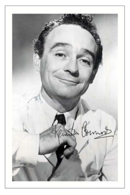 KENNETH CONNOR Signed Autograph PHOTO Fan Gift Signature Print CARRY ON ...
