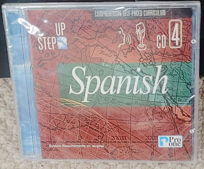 STEP UP SPANISH CD-ROM 4 PRO ONE - Brand New- Ships Fast Same Day | eBay