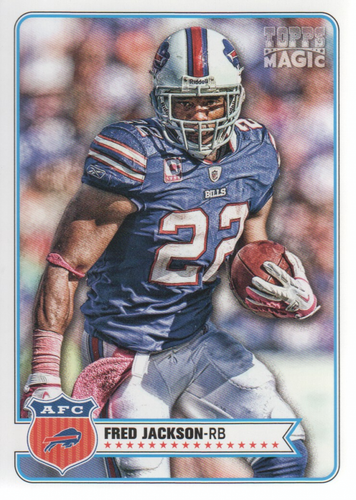 2012 Topps Magic Football Card #94 Fred Jackson | eBay