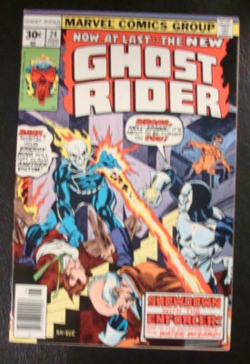 Marvel Ghost Rider 24 Showdown with the Enforcer! 1977 | eBay