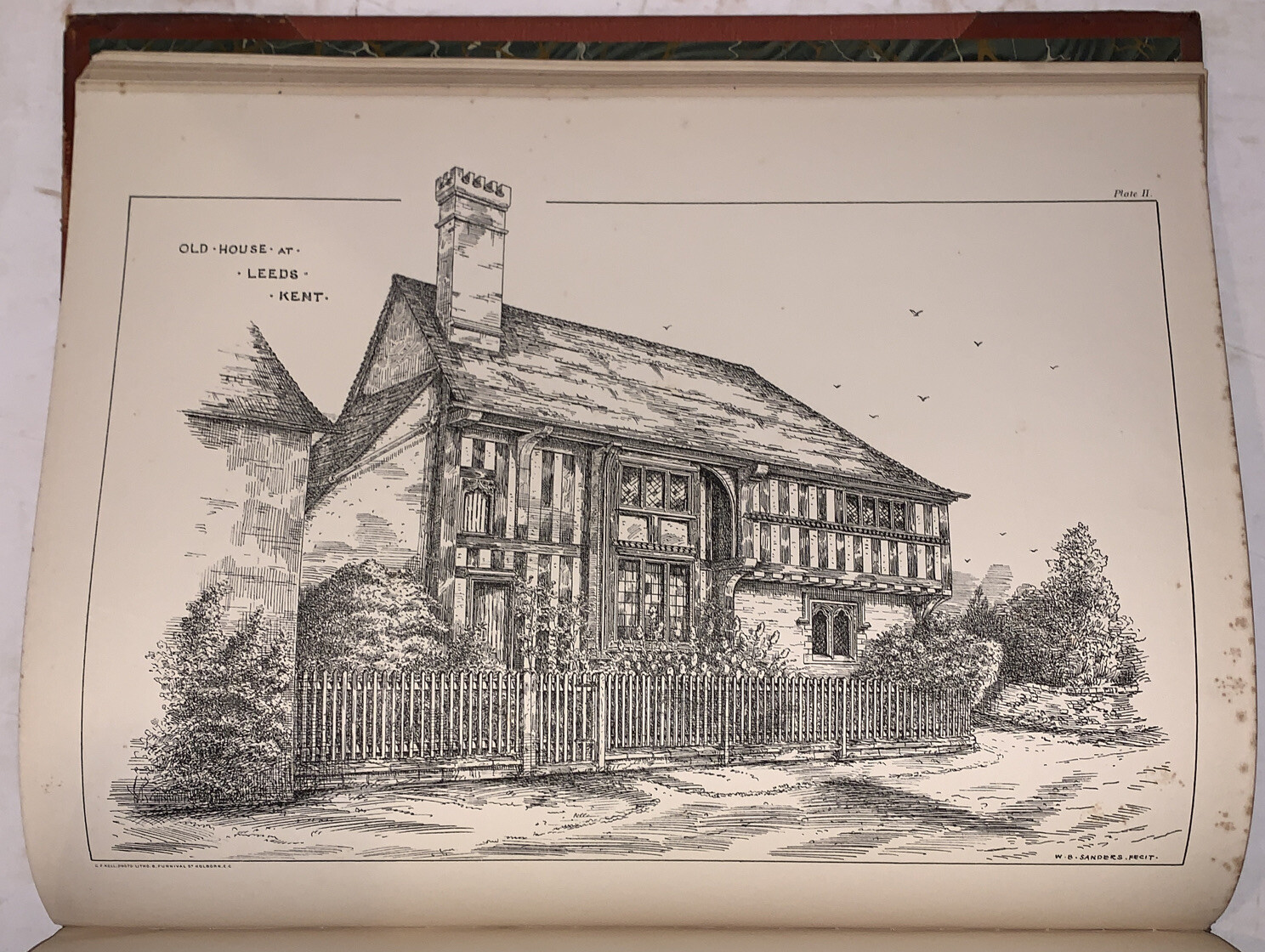 GERALD LODER 1st BARON WAKEHURST COPY, HOUSES & CARVED OAKWORK, FOLIO ...