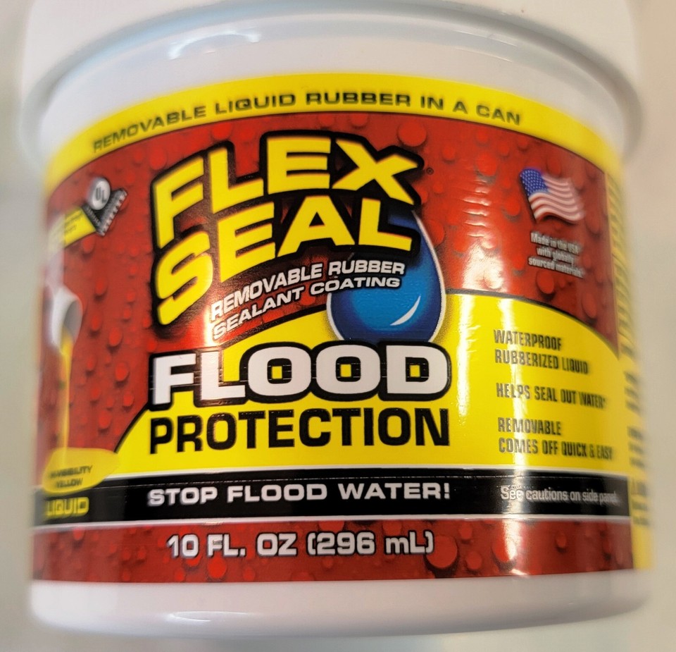 Flex Seal Liquid Waterproof Removable Rubber Sealant Flood Protect 10 ...