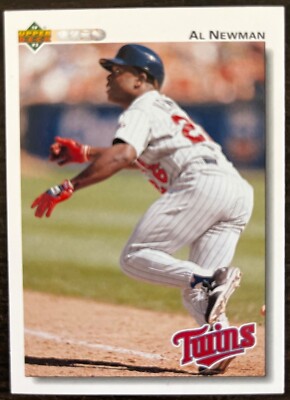 1992 Upper Deck #293 Al Newman Minnesota Twins MLB Major League ...