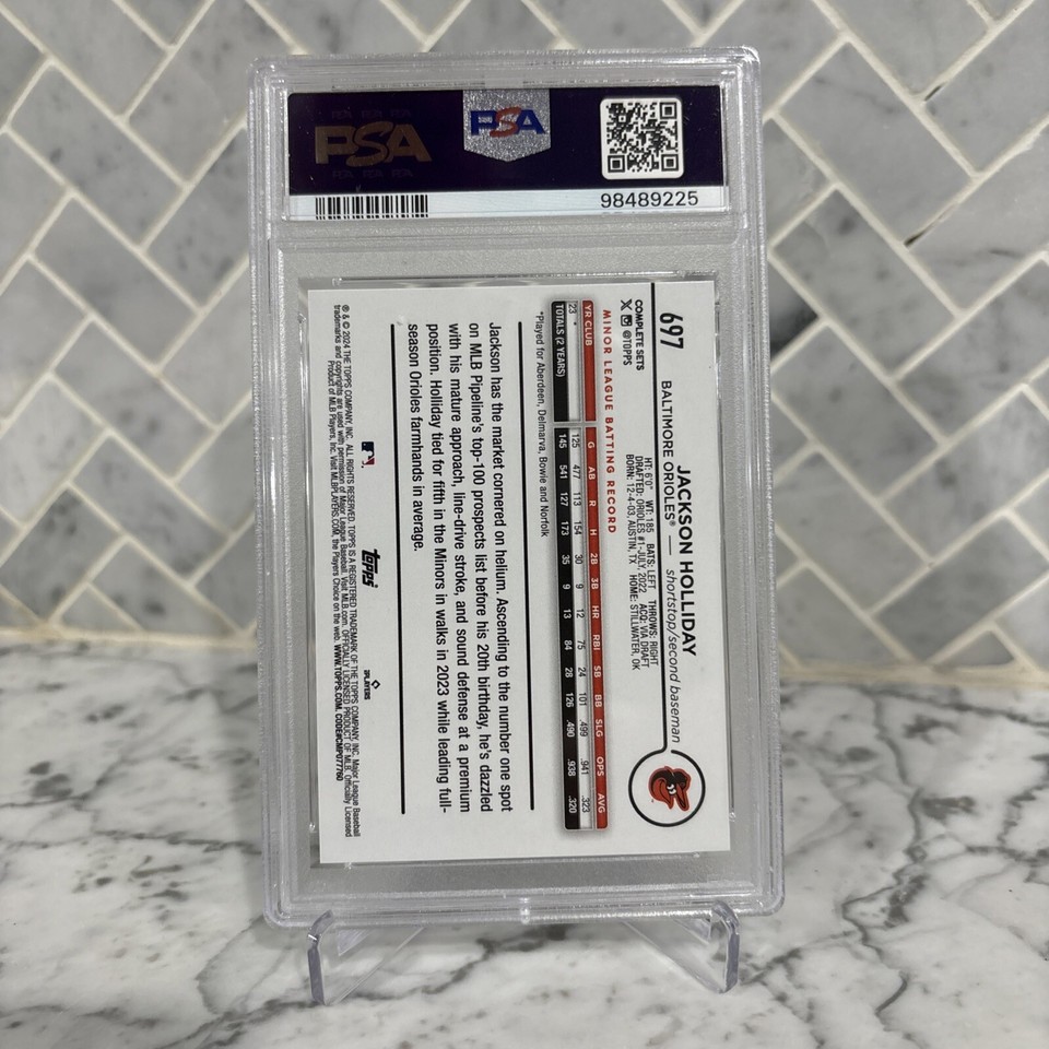 2024 Topps Series 2 - Variation Batting #697 Jackson Holliday (RC) | eBay