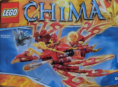 LEGO 70221 Legends of CHIMA Flinx’s Ultimate Phoenix Voom Voom ...