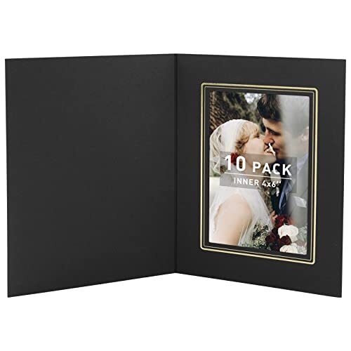 4x6 Photo Folders Cardboard Picture Frame Cards Greetings/Invitation ...