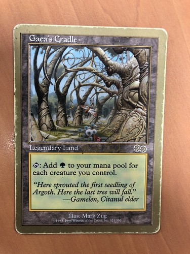 ENGLISH Gaea's Cradle - Berceau de gaia - MTG World Champion - Played ...