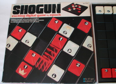 SHOGUN game EPOCH Strategy 1976 Rare #7730 | eBay