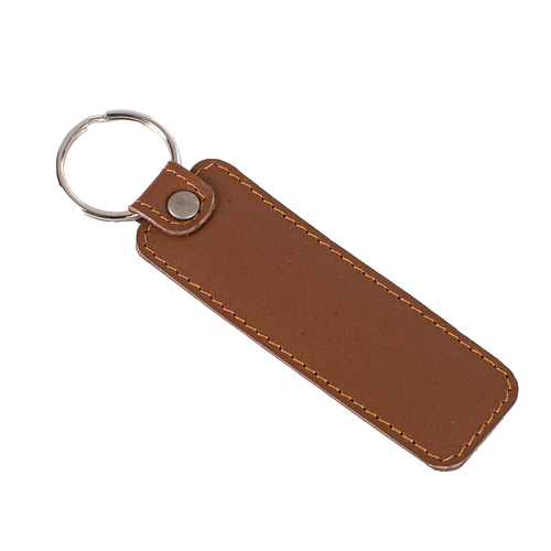 Genuine Cow Leather ASHLEY KEY TAG Tan New | eBay