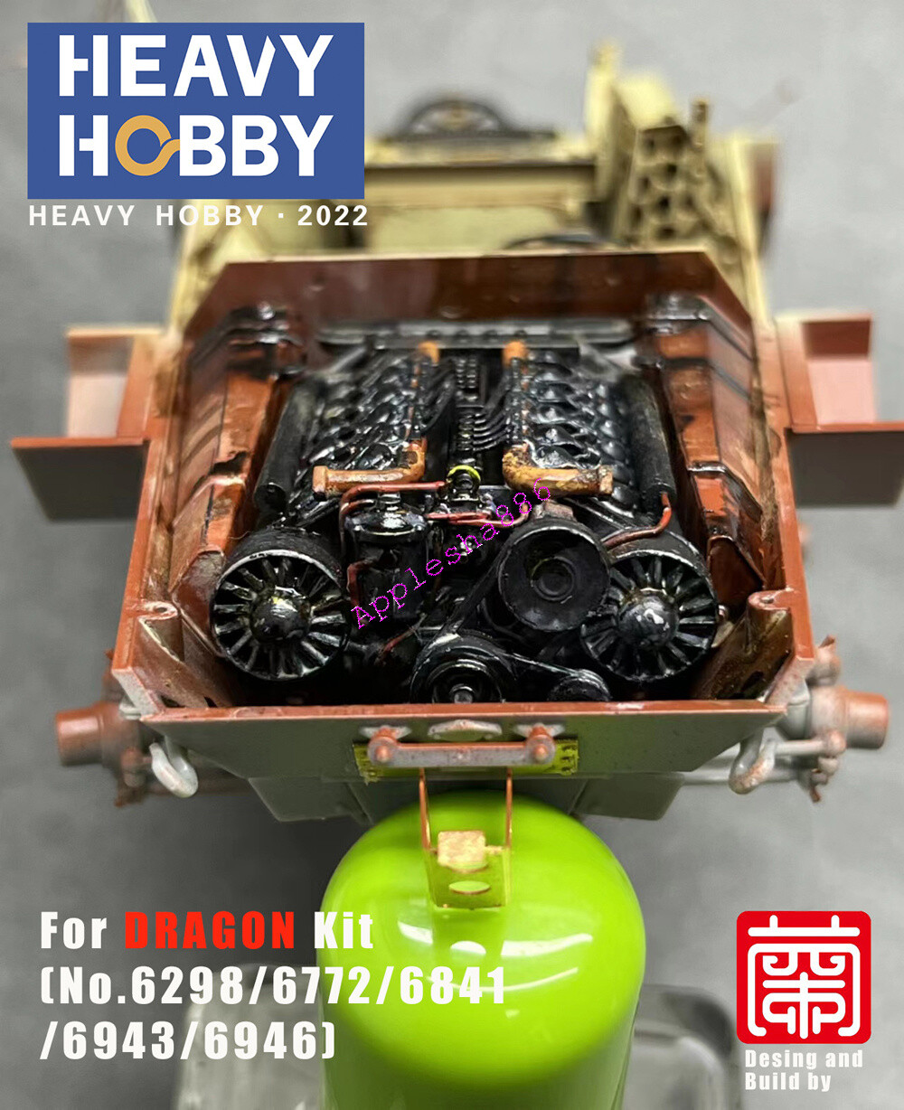 Heavy Hobby HH-35064 1/35 SCALE WWII German Sd.Kfz.234 engine | eBay