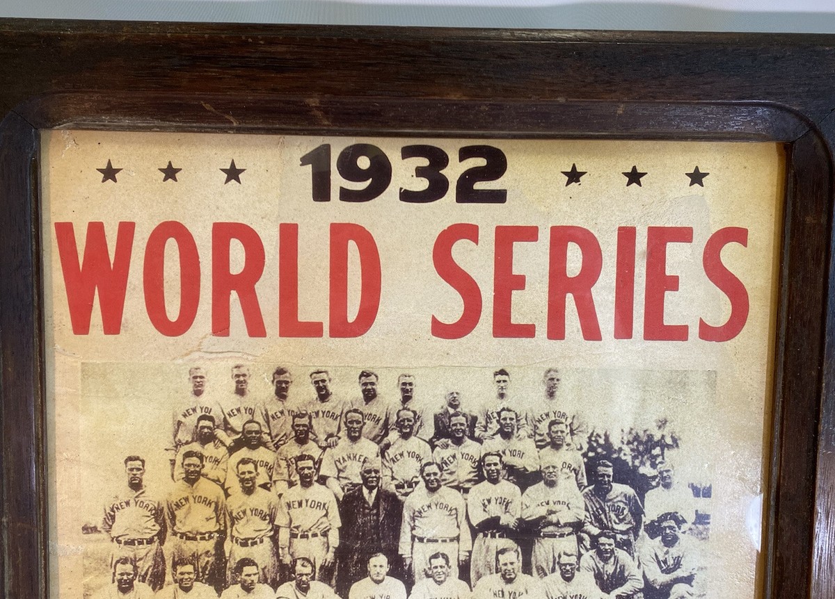 Vintage Picture Of World Series
