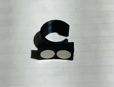 PACK OF 5 MAGNETIC WIRE RETAINER. 3/8” INTERNAL DIAMETER. DUAL MAGNET ...