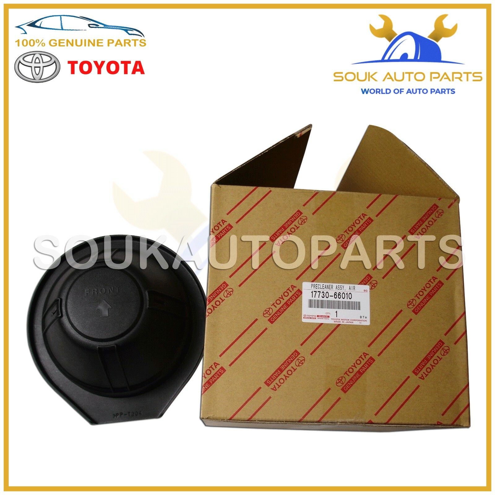 17730-66010 Genuine Toyota SNORKEL PRECLEANER AIR INTAKE CAP 1773066010 ...