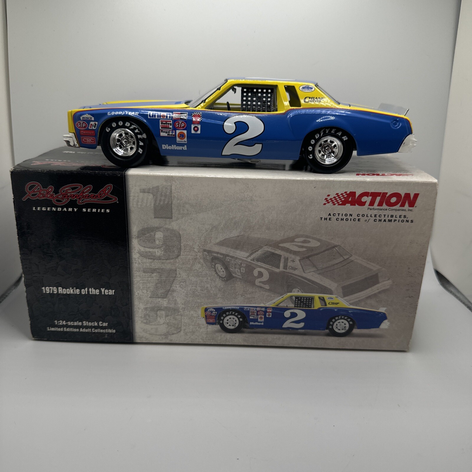 1:24 Dale Earnhardt Sr 1979 Monte Carlo #2 Rookie of Year Action ...