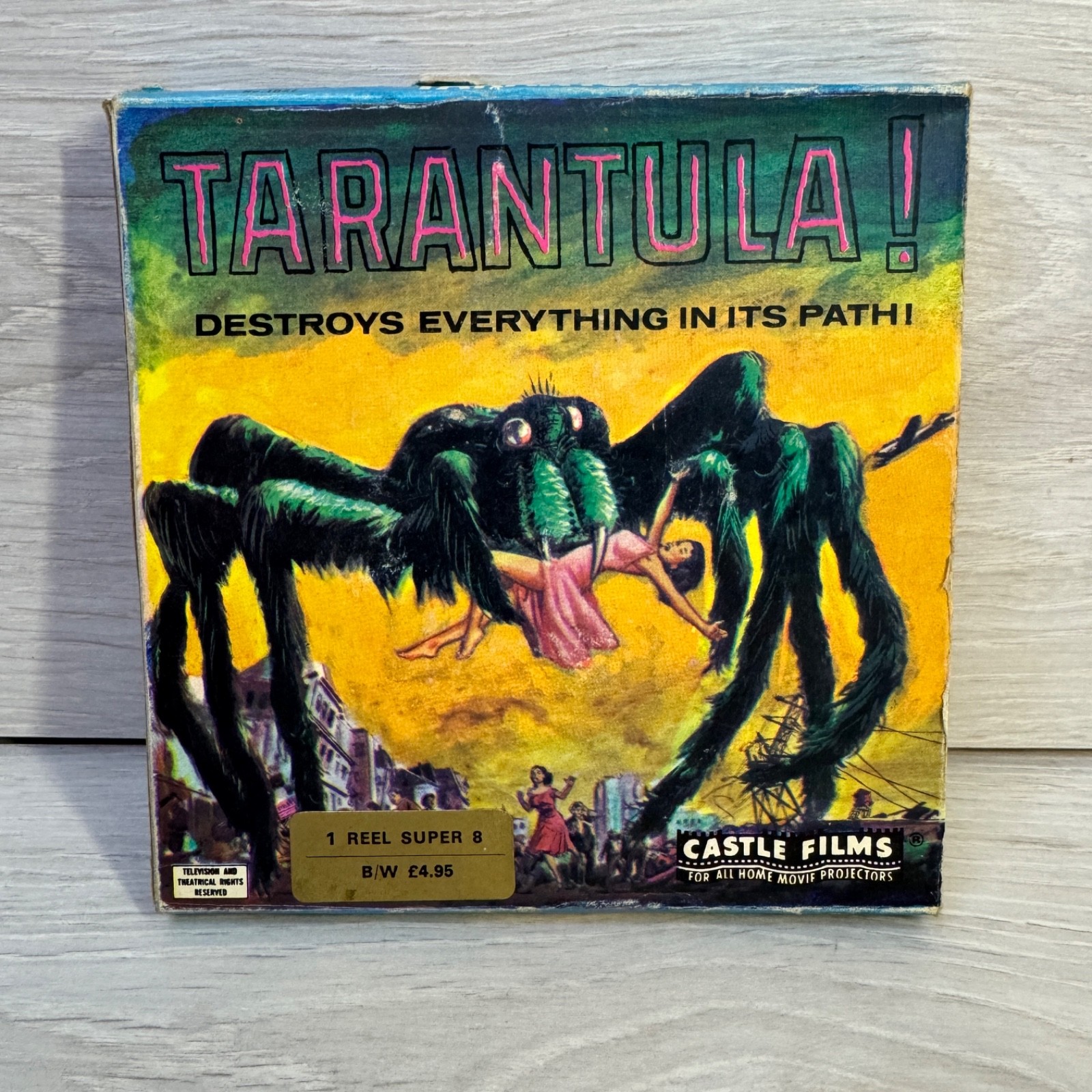 Castle Films 8mm Complete Edition B/W 1 Reel Super 8 - Tarantula | eBay