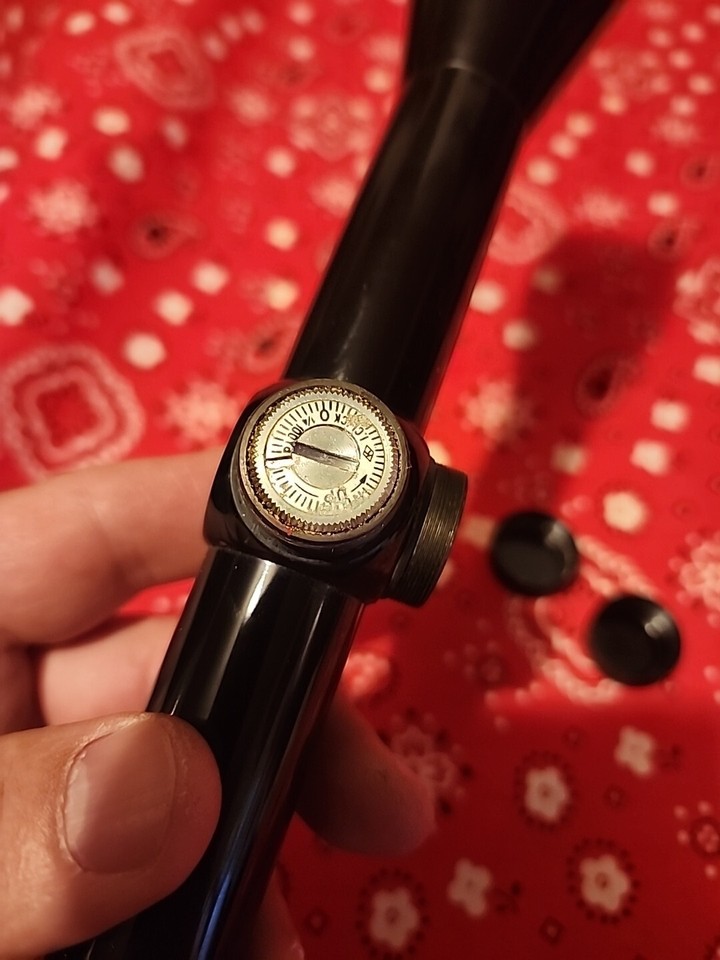 VINTAGE TASCO 4X40 P GLOSS RIFLE SCOPE JAPAN T POST RETICLE WATERPROOF ...