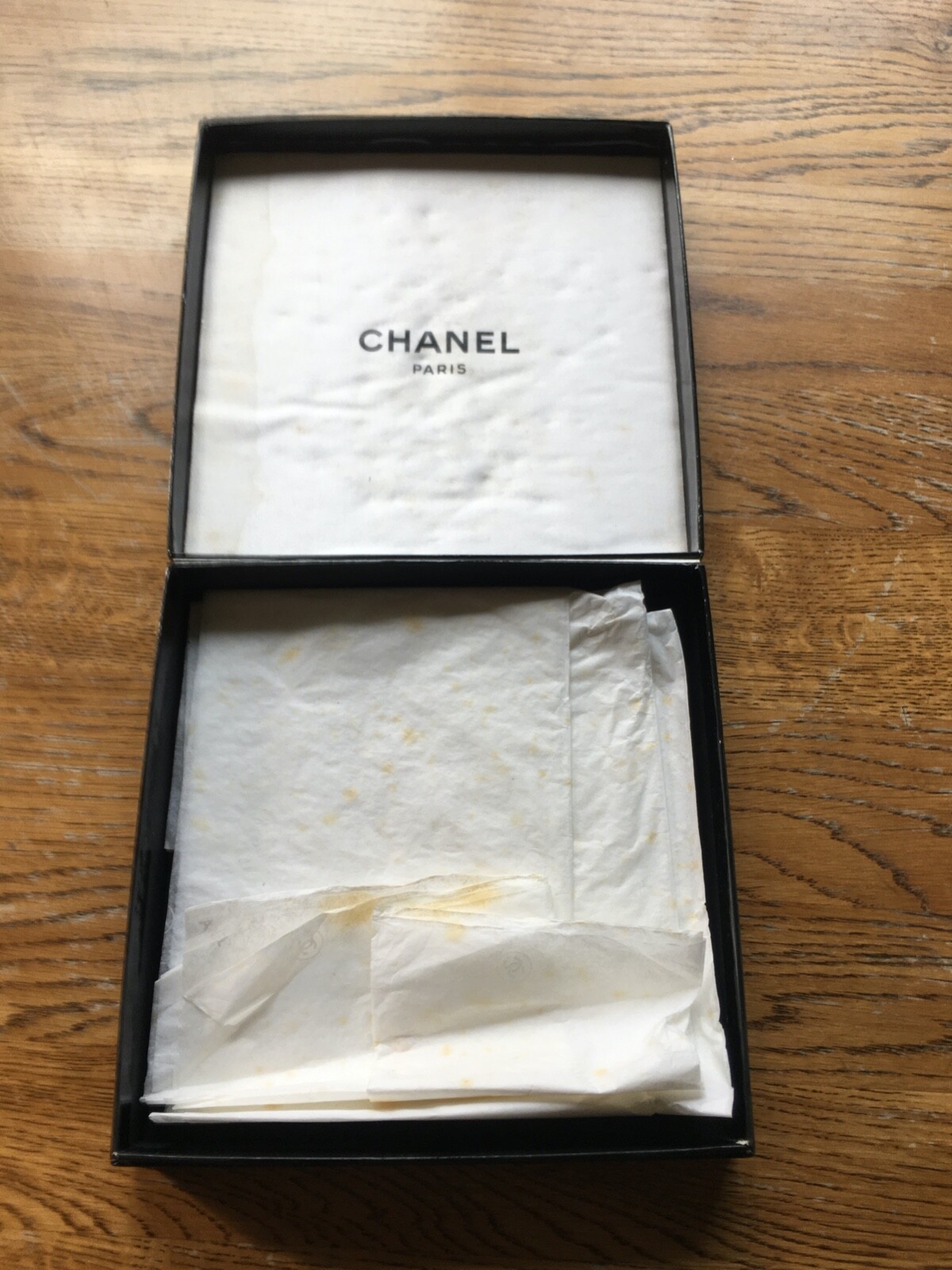 Chanel Classic Three Row Gold Chain Belt with Chanel rue Cambon Paris ...