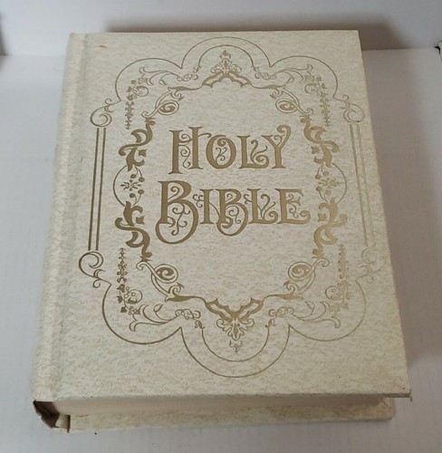 Holy Bible NAB Catholic Family Record Edition Genuine Bonded Leather ...