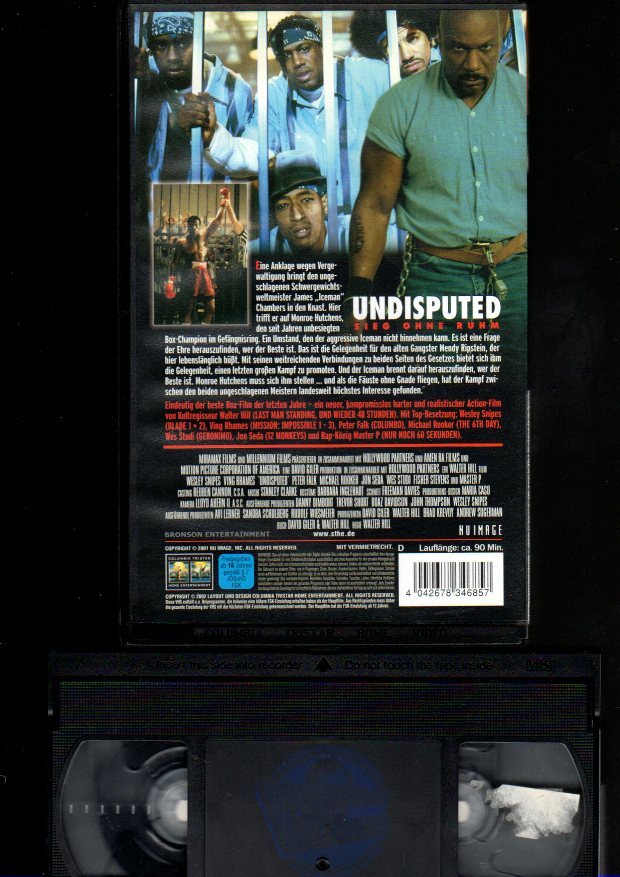 Undisputed Vhs 2002 Wesley Snipes Ving Rhames Ebay Amazon.com: