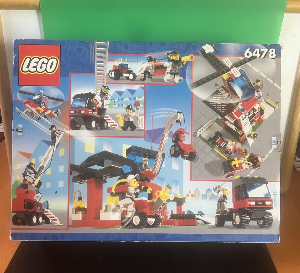 LEGO Set 6478 Fire Fighters' HQ New Sealed | eBay