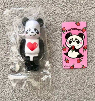 Bearbrick Series 23 ANIMAL Rune Panda 100% Medicom Be@rbrick Designer ...