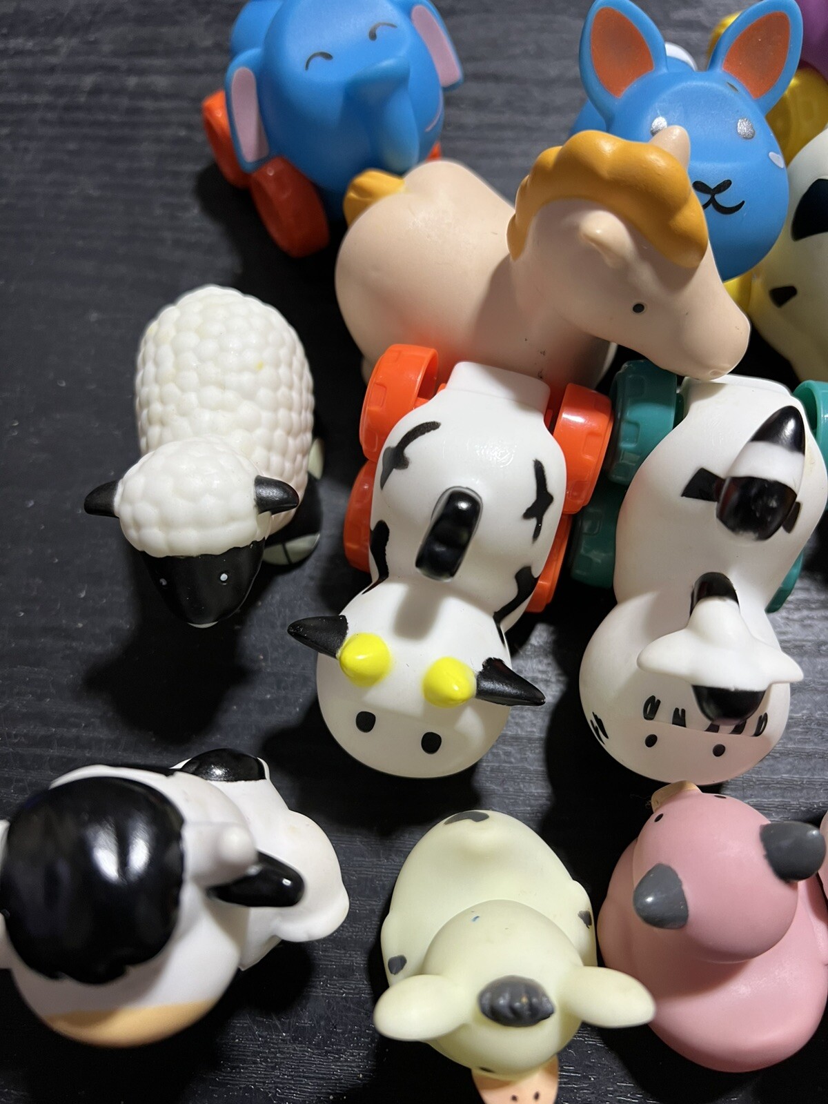 Lot of 18 Rubber Vinyl Bathtub Bath Toys Animals, Sea Creatures | eBay